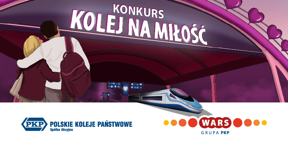 Kolej na miłość. Walentynkowy konkurs PKP S.A. i WARS-u